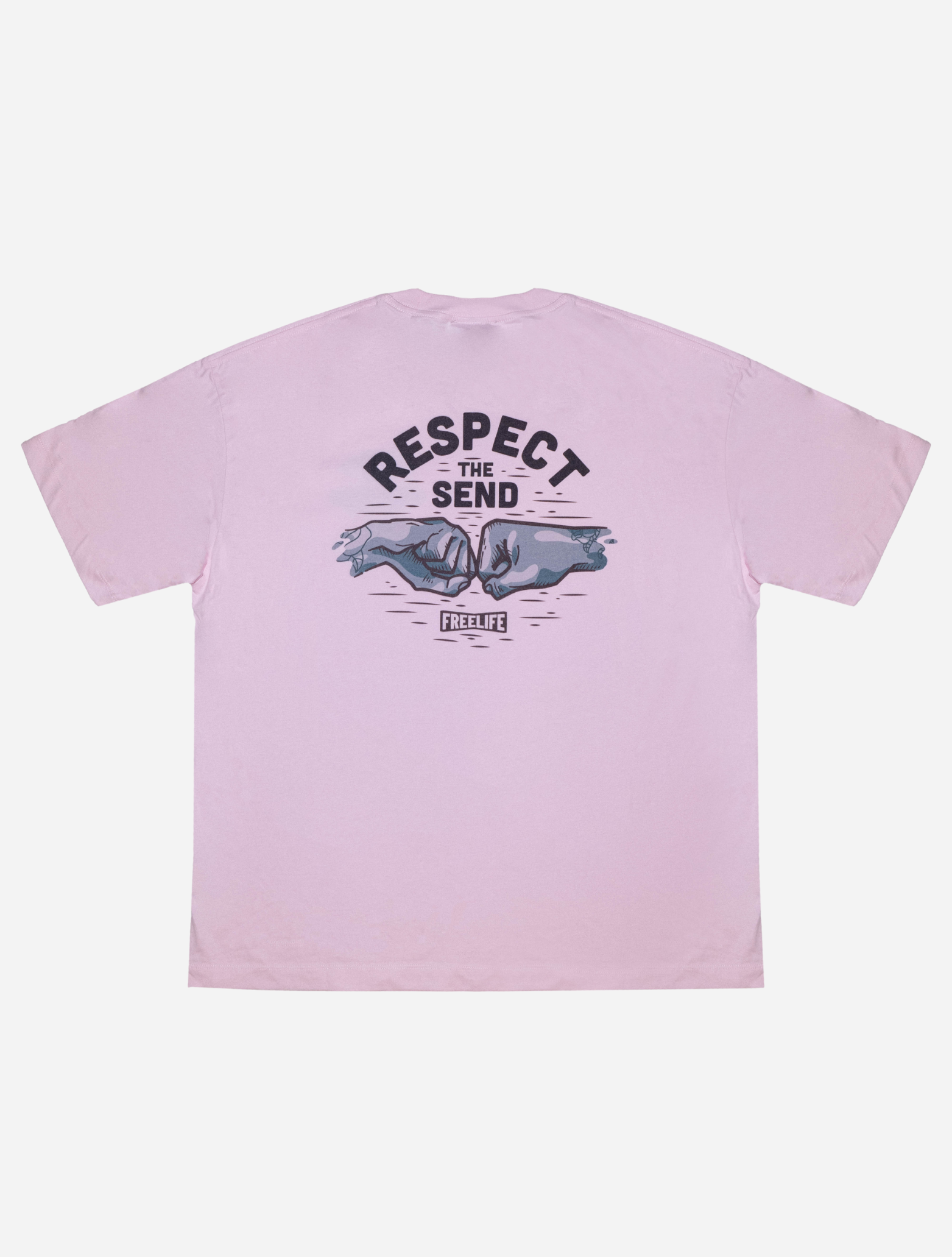 Respect The Send Tee - Pink – Freelife Culture